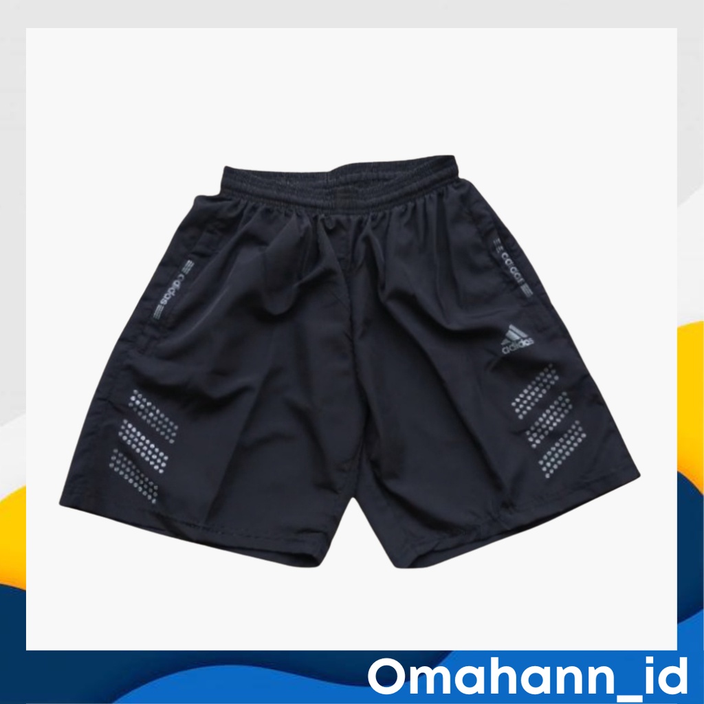 Jual Celana Pendek Parasut Olahraga Saku Resleting Pria Sport | Shopee ...