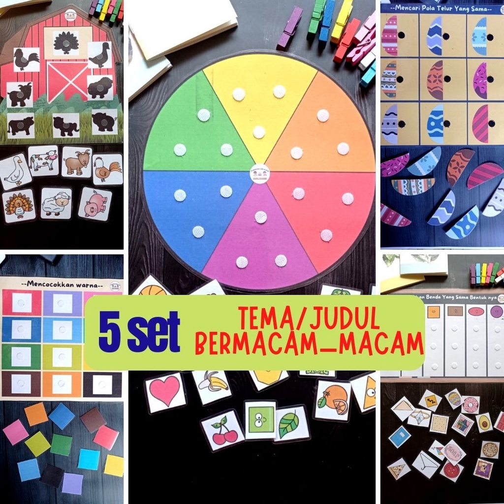 Jual MONTESSORI TOYS MAINAN EDUKASI ANAK 1 2 3 4 5 6 TAHUN Edukatif ...