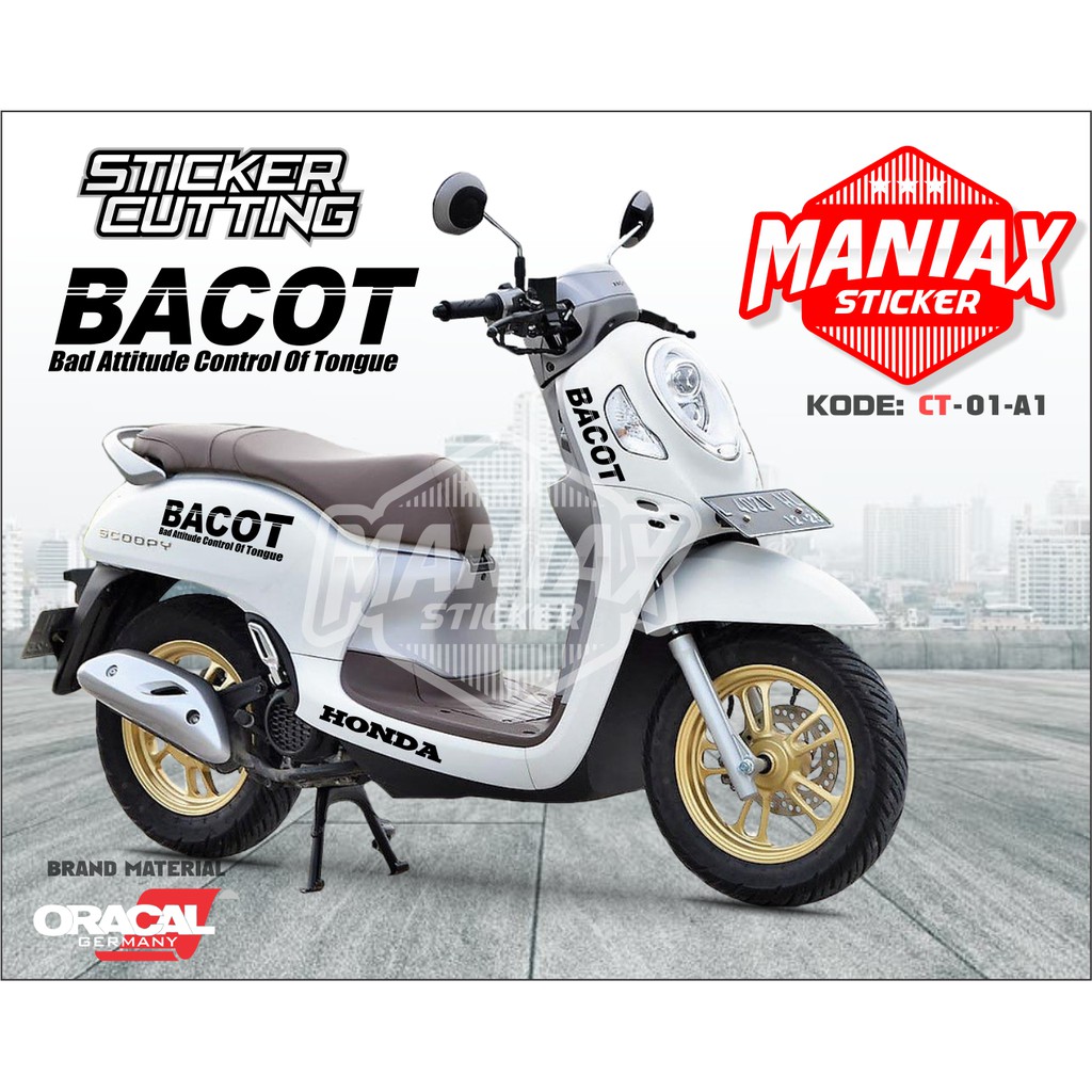 Jual Sticker Bacot New Scoopy - Stiker Striping New Scoopy Bacot ...