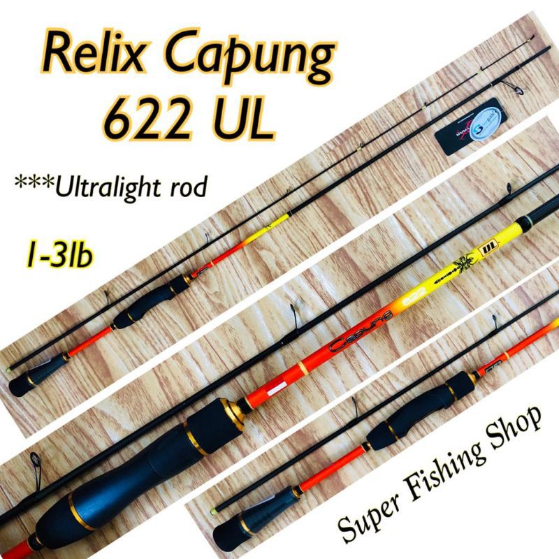 Jual Joran Ultralight Relix Capung 622UL Gen 2 SE Penta Series | Shopee ...