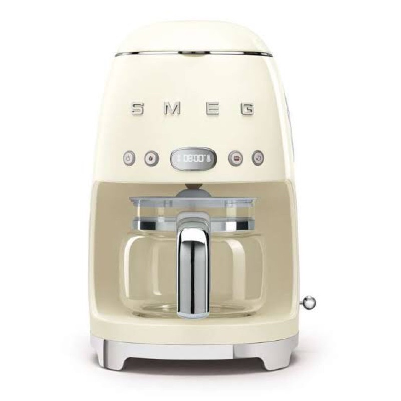 Jual SMEG DRIP COFFEE MACHINE CREAM | Shopee Indonesia