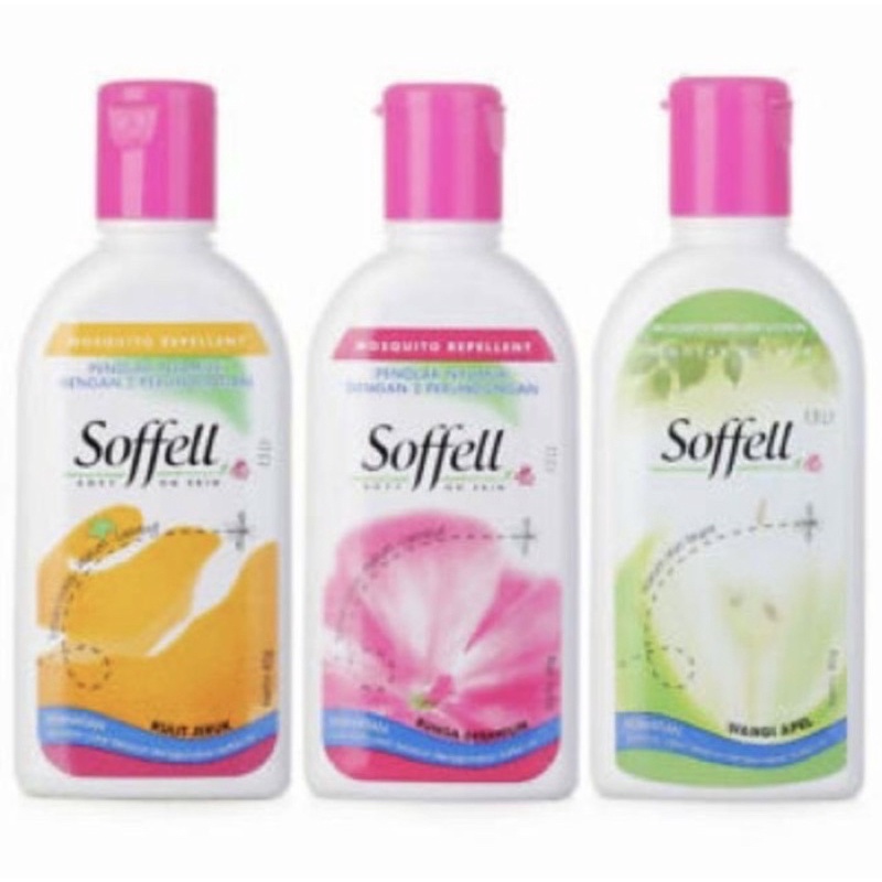 Jual Sofell botol 60 gram ( anti nyamuk ) geranium | kulit jeruk ...