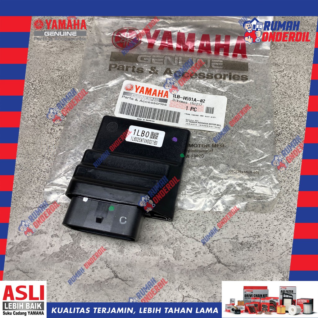 Jual ECU / CDI XEON RC, GT 125 1LB-H591A-02 ORIGINAL YAMAHA | Shopee Indonesia