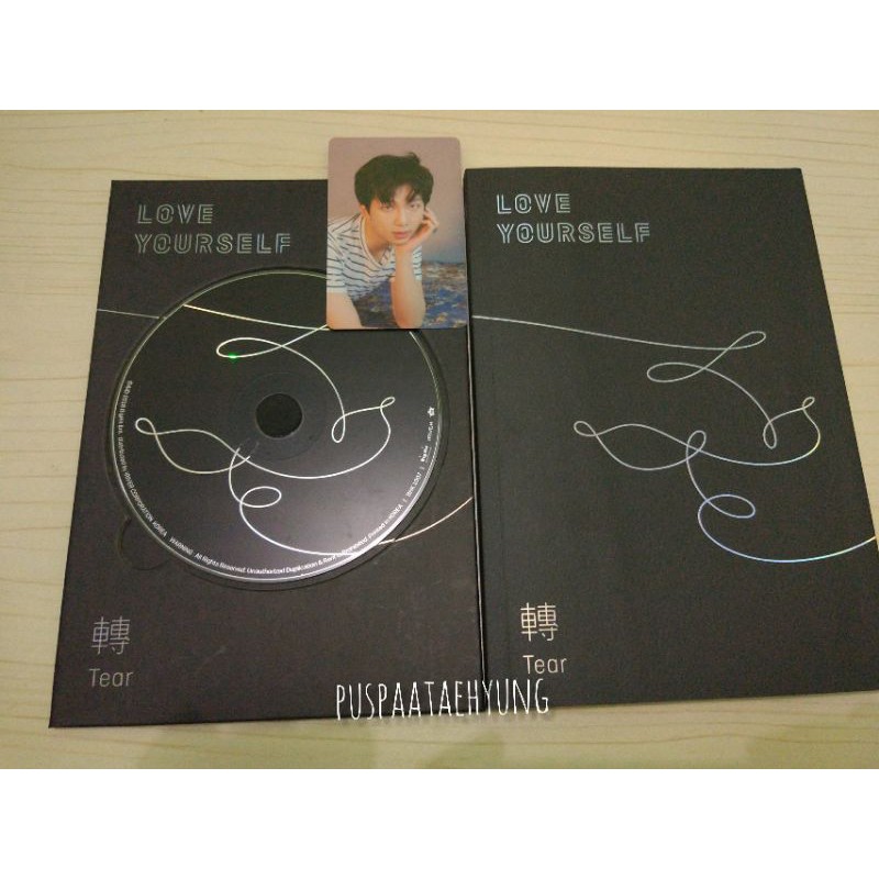 Jual OFFICIAL ALBUM BTS LYS TEAR O VERSION (UNSEALED) | Shopee Indonesia