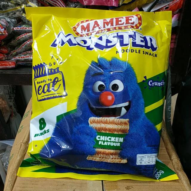 Jual Mamee Mamie Monster Noodle Snack Chicken ayam Flavour | Shopee ...