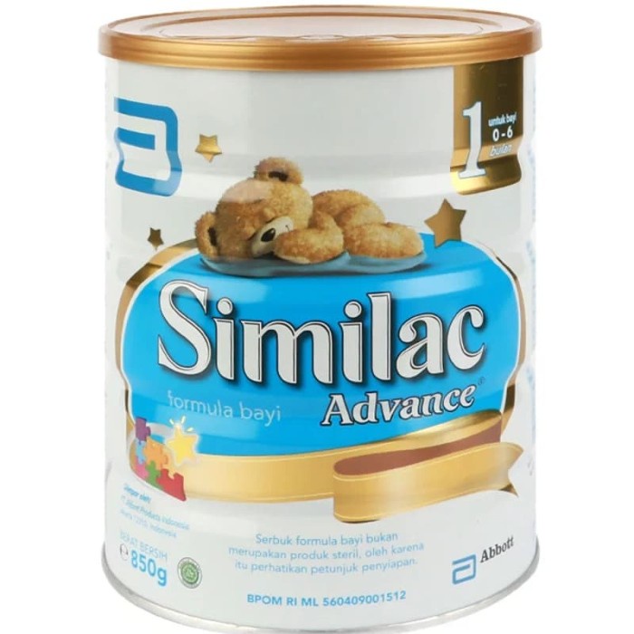 Jual Similac Susu Formula Bayi Advance 1 850g | Shopee Indonesia