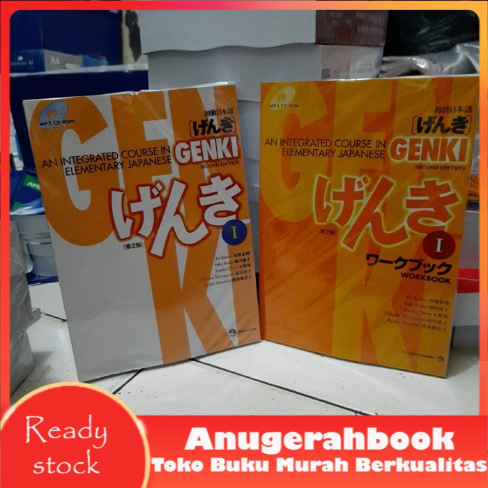Jual PROMO GENKI 1 An Integrated Course in Elementary Japanese Text ...