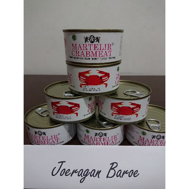 Jual Daging kepiting kaleng martelir crab meat | Shopee Indonesia