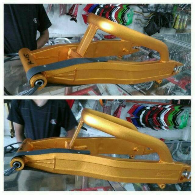 Jual Swing arm rossi yamaha r15/swing arm r15 merk rossi model delcevic ...