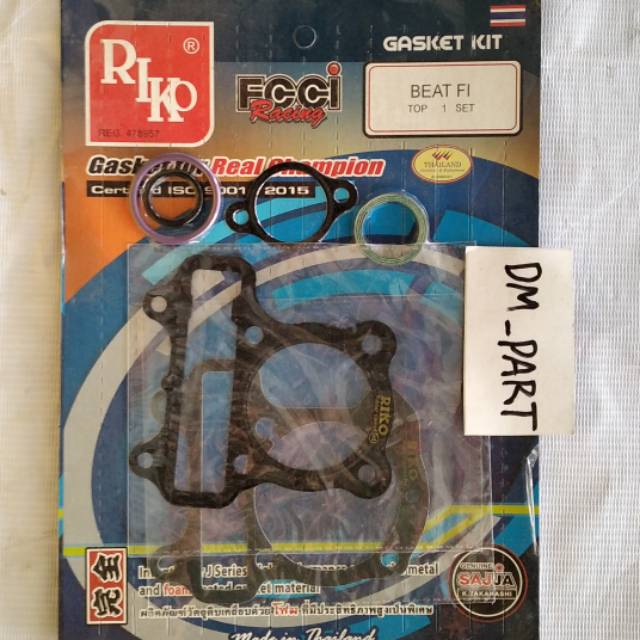 Jual TOPSET ATAS PAKING PACKING GASKET PERPAK TOP SET BEAT FI SPACY FI KODE MESIN KZL KALENG ...