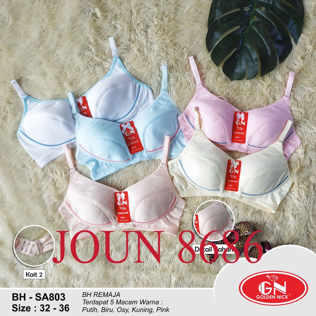 Jual BRA REMAJA golden nick 803 | Shopee Indonesia