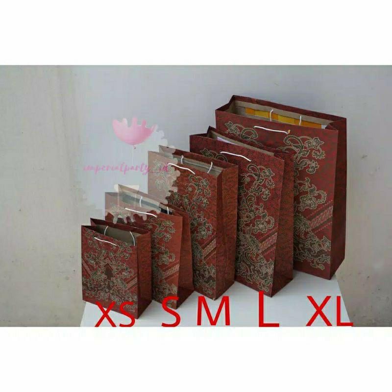 Jual Paperbag batik ukuran L / Folio 1 Pack / 12Pcs | Shopee Indonesia