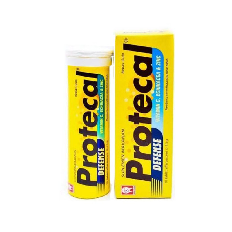 Jual Protecal Supplemen Makanan Vitamin C 10'S (Defense) | Shopee Indonesia