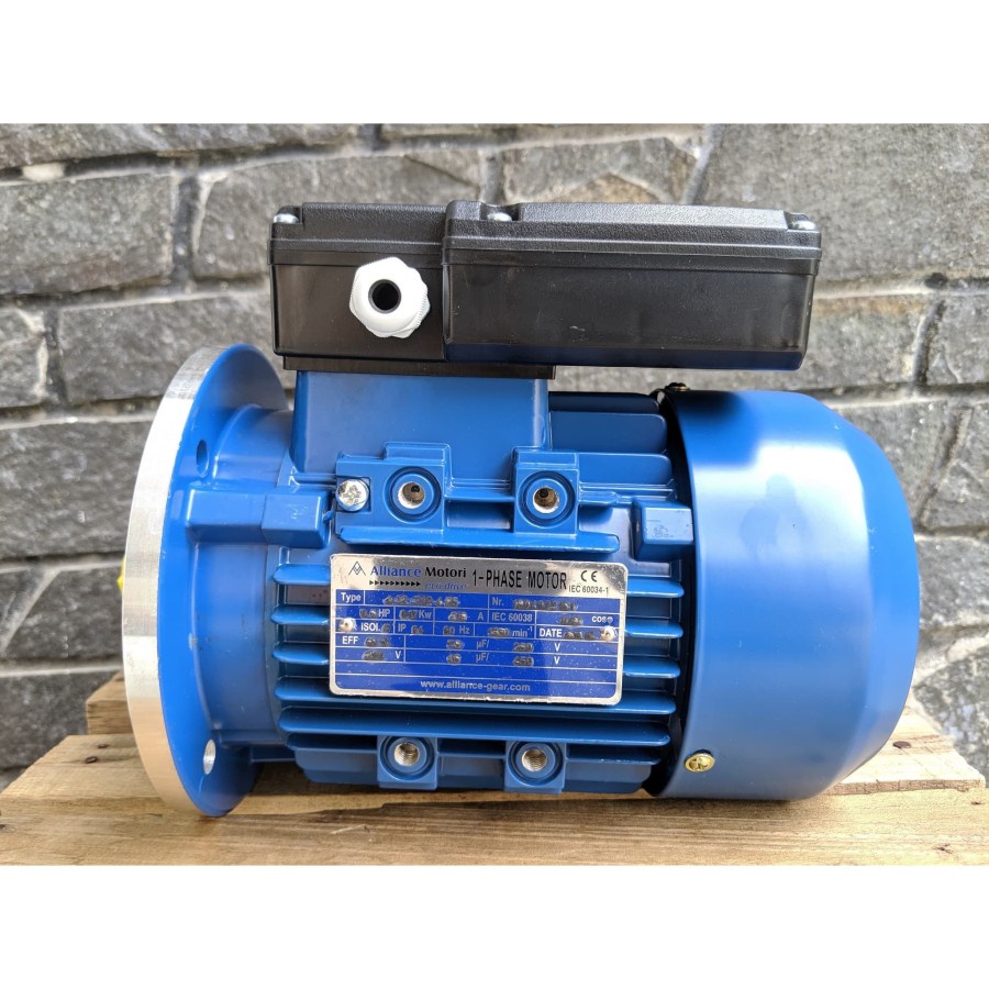 Jual Alliance 5HP 1Phase 3000 Rpm B5 Dinamo elektro motor 5HP | Shopee ...