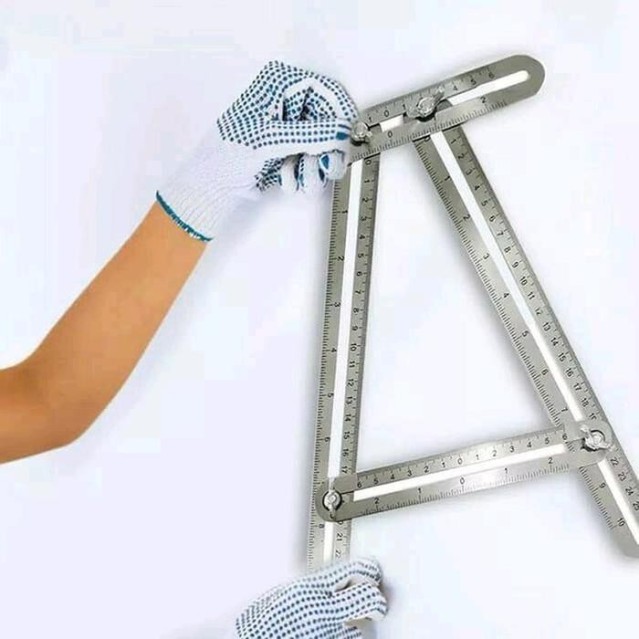 Jual Penggaris siku lipat Ukur 4 Sisi Angleizer Empat Sudut Angle Izer ...