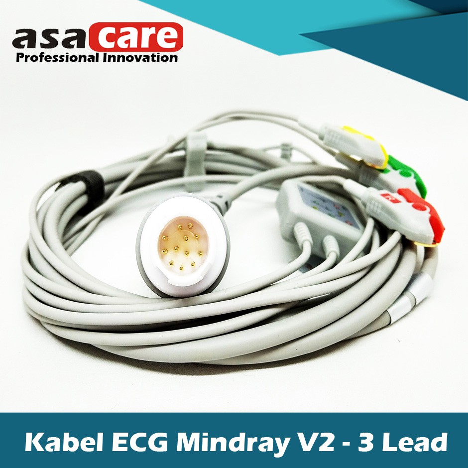 Jual Kabel ECG Monitor Mindray iMEC12 - 5lead 12pin | Shopee Indonesia