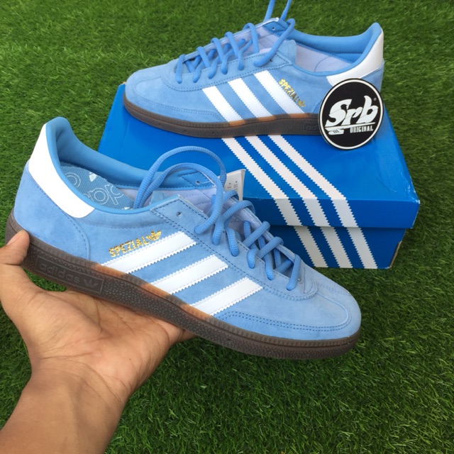Jual Adidas handball spezial ice blue original | Shopee Indonesia
