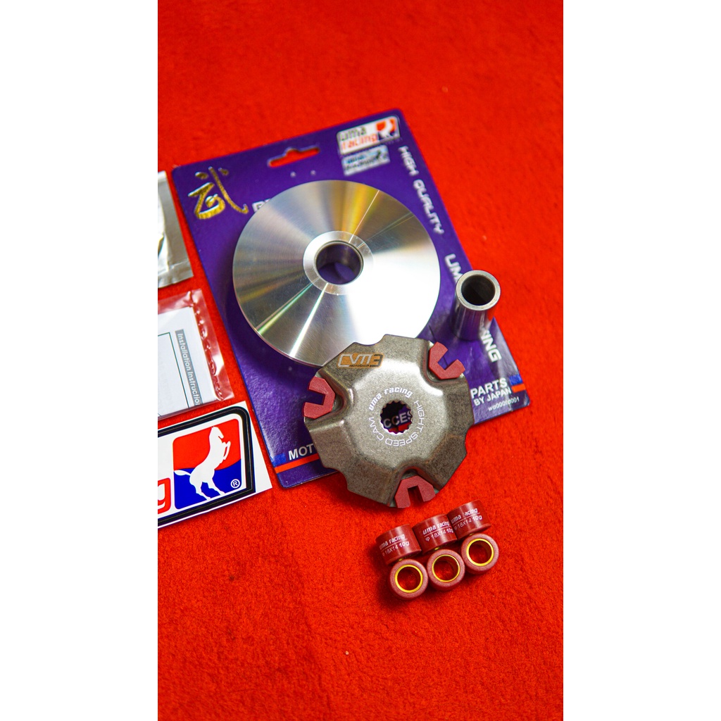 Jual TERMURAH! SUPER PULLEY BY UMA RACING YAMAHA MIO CVT PAKET NGEBUT ...