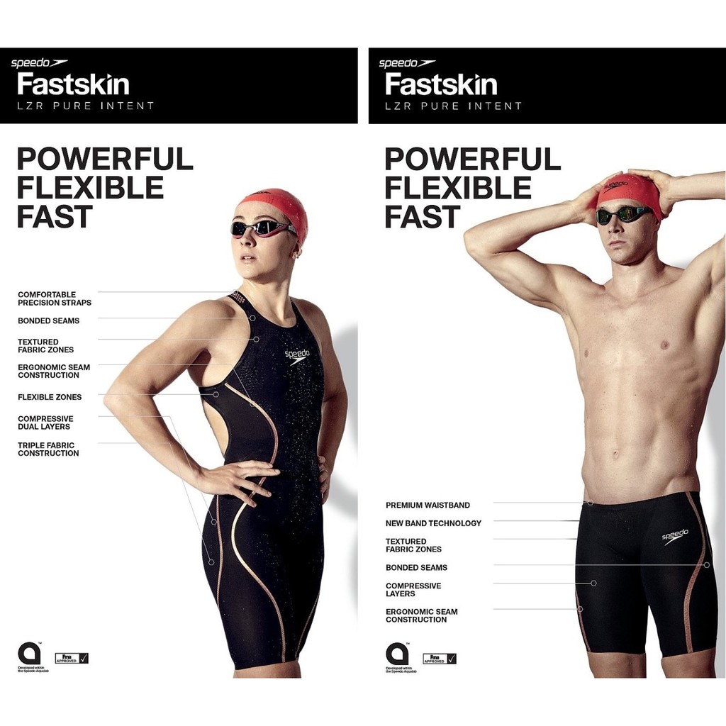 Jual Speedo Women Fastkin LZR Pure Inten OpenBack Kneeskin | Shopee ...