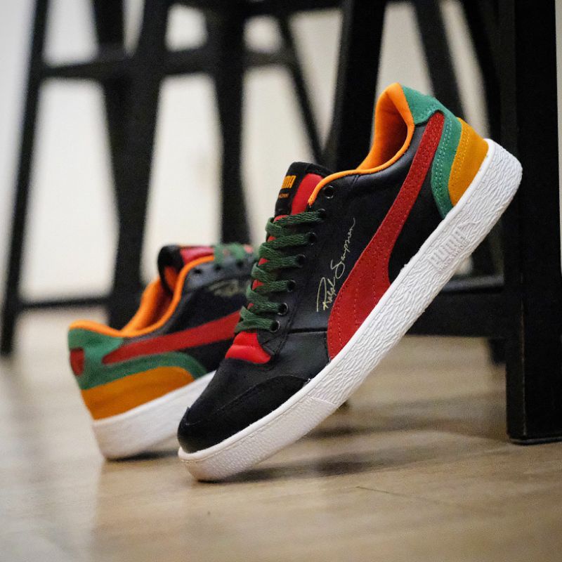 Jual Baqicot Store | Puma Ralph Sampson Leather Multocolor Black Burnt ...