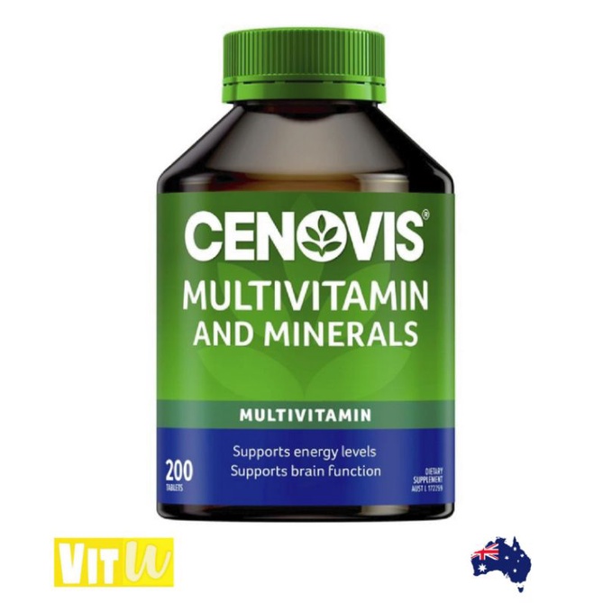 Jual READY!! Cenovis Multivitamin & Minerals 200 Tablets - By SANOFI ...