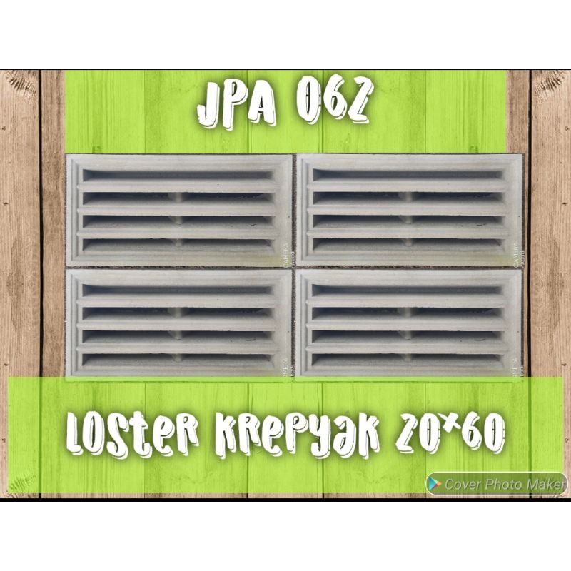 Jual roster krepyak tali air 20x60 untuk bata ringan | Shopee Indonesia