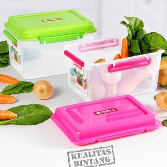 Jual Kotak Tempat Makanan Plastik Lion Star Serbaguna Silvo Container ...