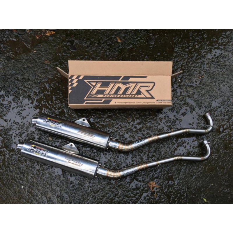 Jual knalpot Supra 125 model standar by HMR RACING EXHAUST(sudah ada ...