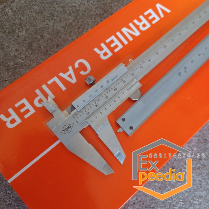 Jual Sigmat Jangka Sorong 8" TOKI Japan Vernier Caliper 200 Mm | Shopee Indonesia