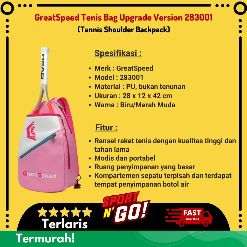Jual GreatSpeed Badminton Bag Upgrade Version 283001 - Tas Raket ...