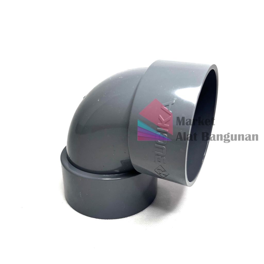 Jual Knee D 3" RUCIKA / Keni Knie 3 Inci / Elbow Sambungan L Pipa Paralon 3 Inch | Shopee Indonesia