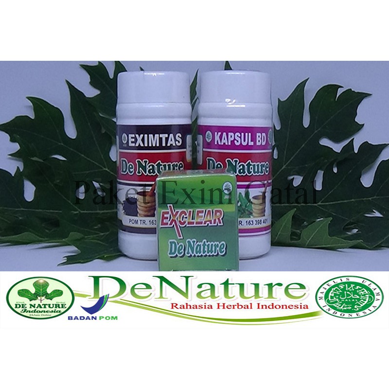 Jual Kapsul BD Eximtas Salep Exclear Obat Gatal Terbaik De Nature ...