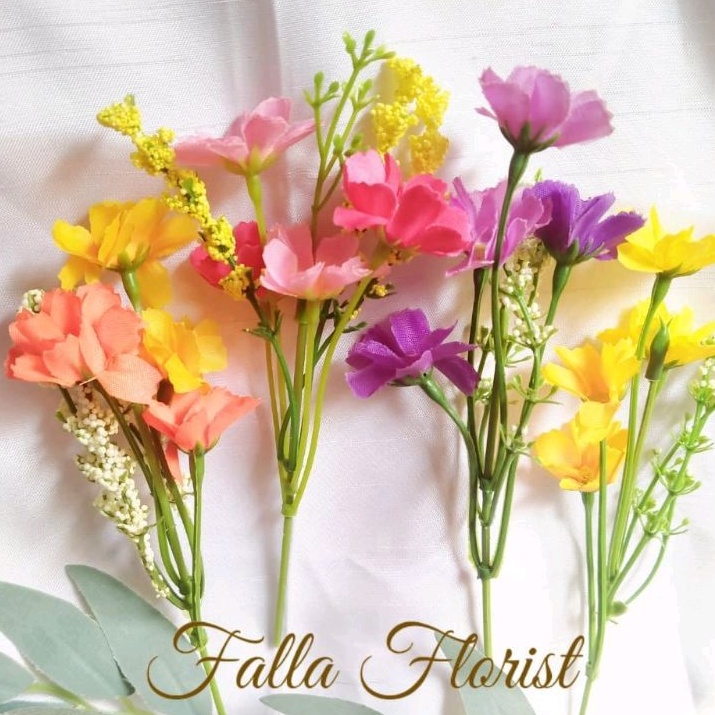 Jual Bunga Daisy artificial hiasan mahar hantaran seserahan pernikahan ...