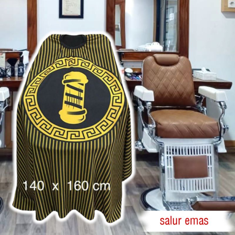 Jual Kain Kip Cape Kep Potong ARMY Premium Pro Barbershop penutup cukur ...