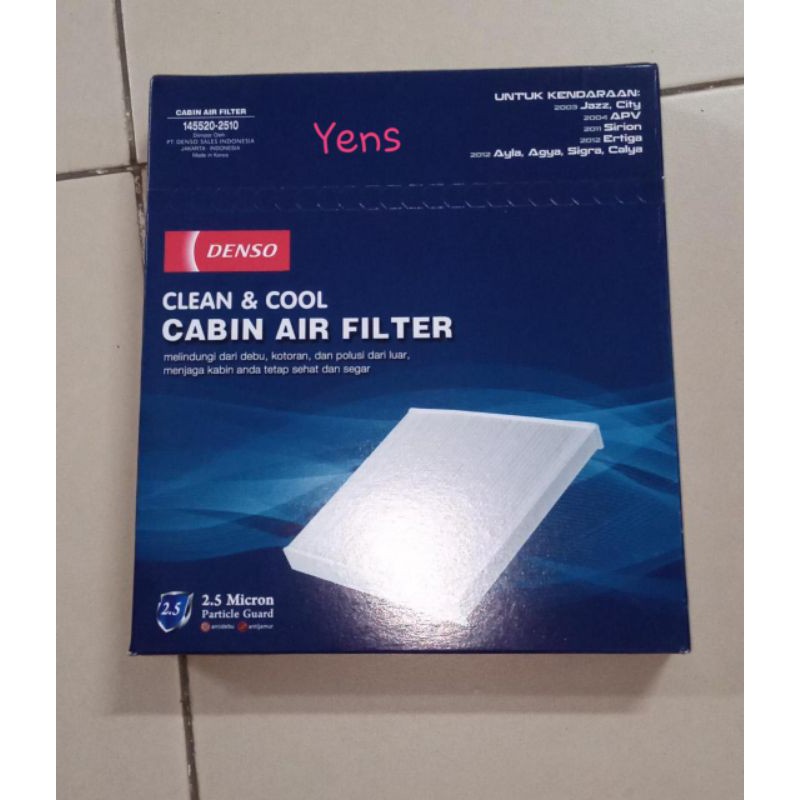 Jual Filter Udara AC Kabin Denso APV Sirion Jazz Ertiga Luxio Ayla Agya ...