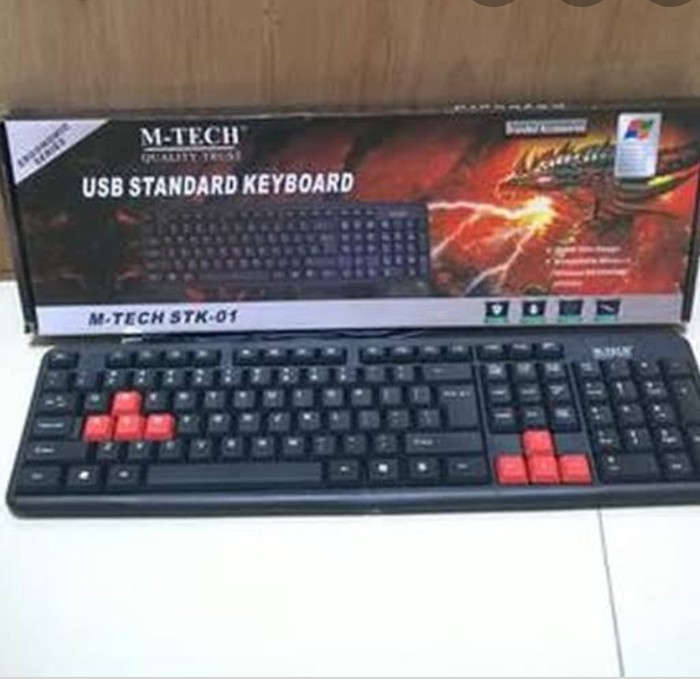 Jual Keyboard PC / Laptop / Komputer USB Murah - MTech | Shopee Indonesia