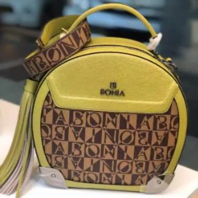 Jual {OkeShop} Bonia original sonia monogram - Kuning Limited | Shopee ...