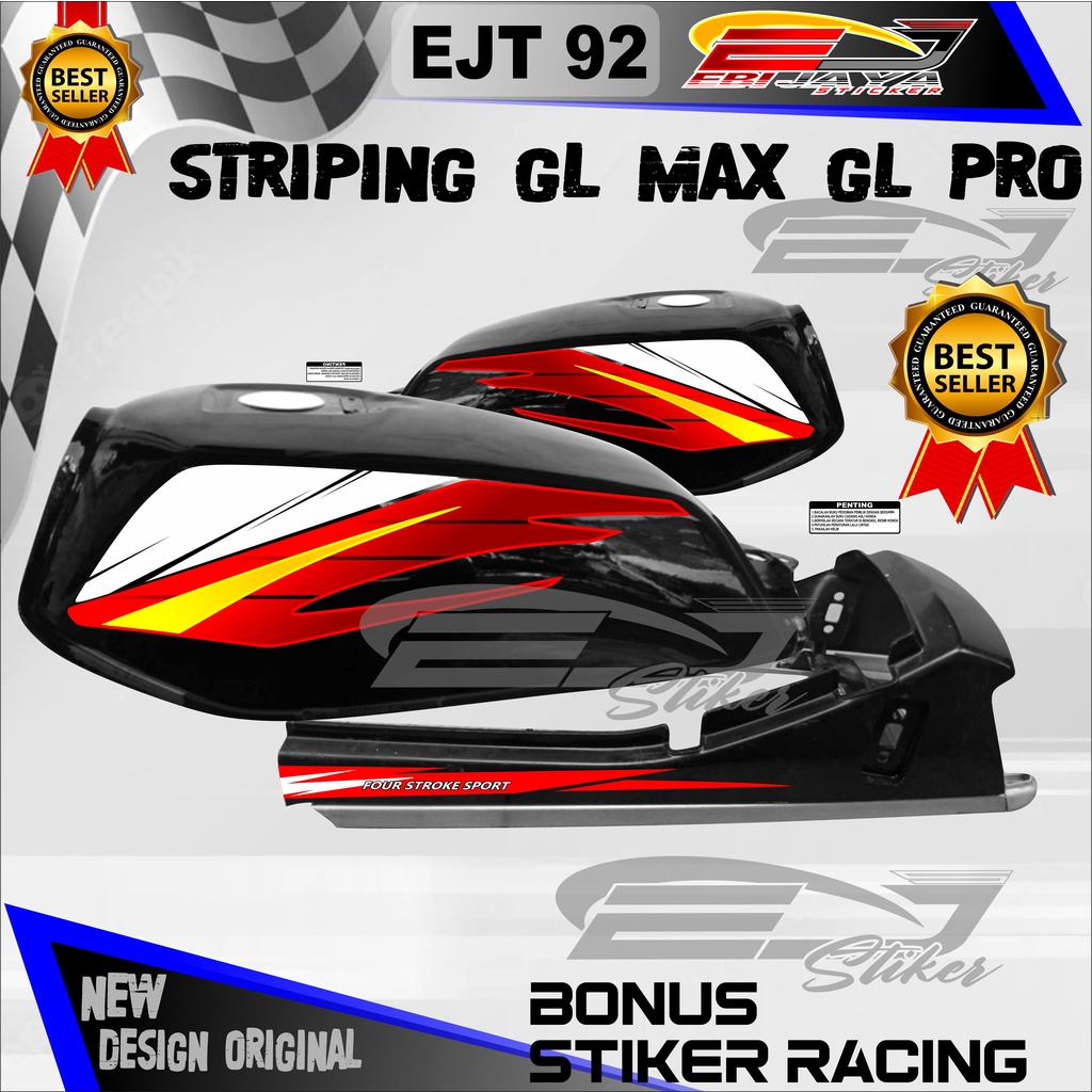 Jual STRIPING STICKER ALL VARIANT GL SERIES / STIKER STRIPING VARIASI ...