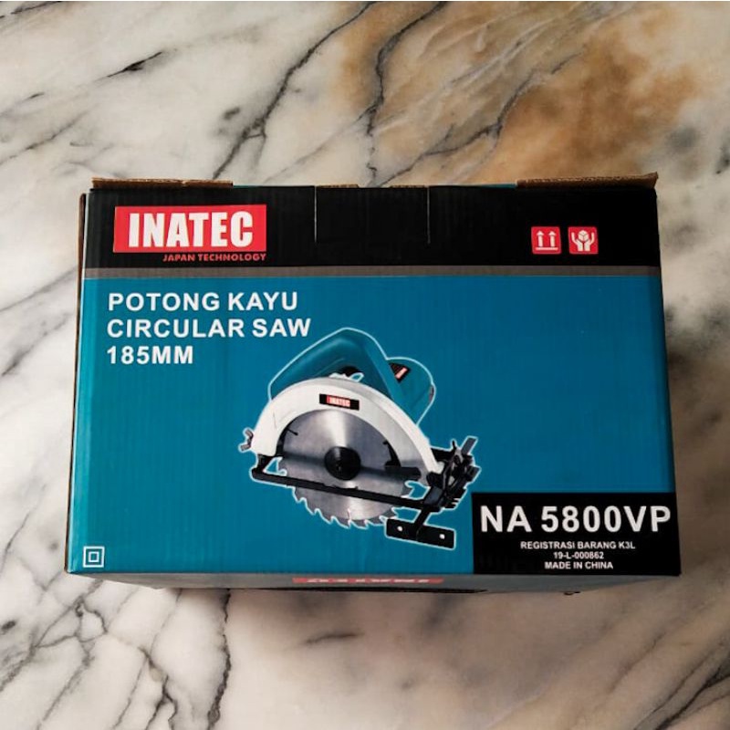 Jual Mesin Potong Kayu INATEC NA 5800VP (CIRCULAR SAW 185 MM_7 1/4") | Shopee Indonesia