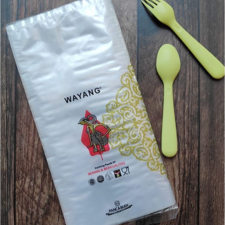 Jual Plastik Pp Wayang 250 Gram - Plastik Bening Wayang | Shopee Indonesia