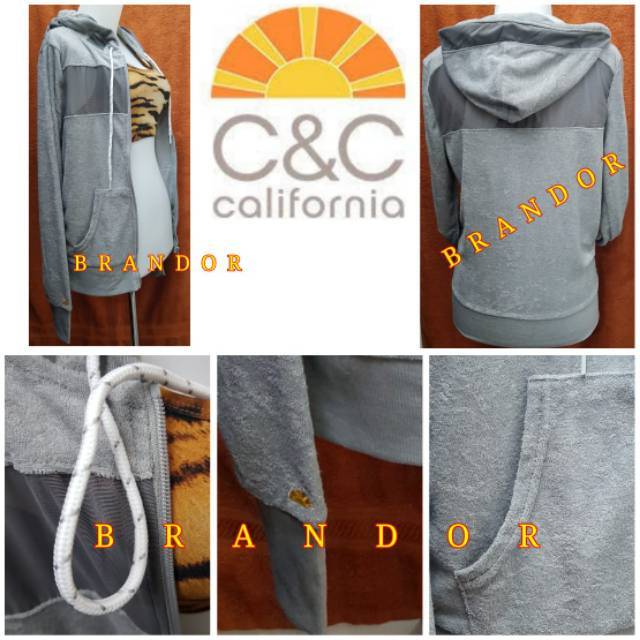 Jual Brandor - WOMEN JACKET FULL ZIPPER - HOODIE - MESH ( cncjc ...