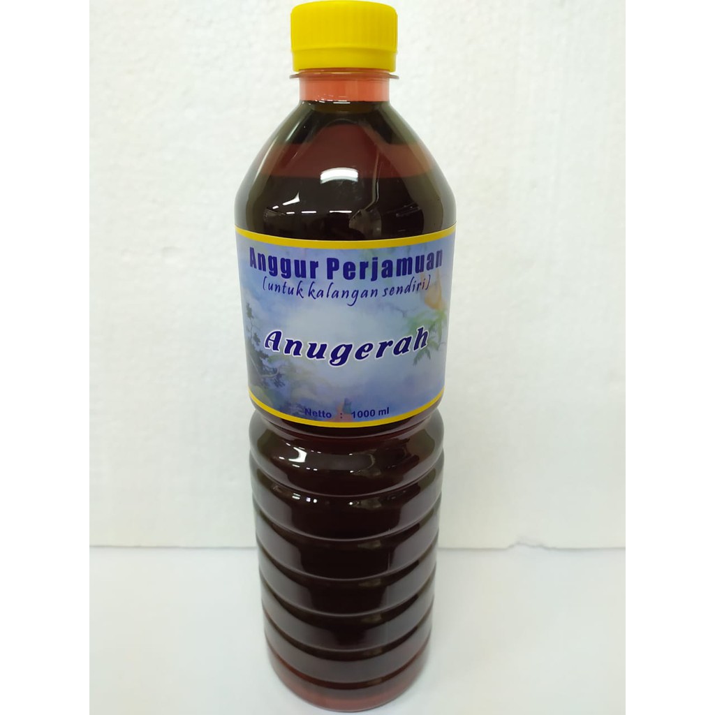 Jual Anggur Botol Anugerah 1 liter | Shopee Indonesia