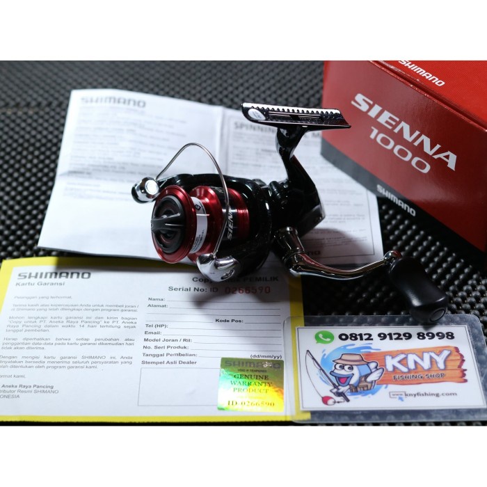 Jual SELLER REEL SHIMANO LEGENDARIS SIENNA 1000 FG ORIGINAL BERSERTIFIKAT $G