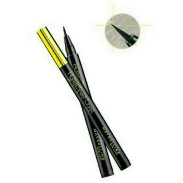 Jual MAYBELLINE ORIGINAL HYPER SHARP LINER BLACK (EYELINER SPIDOL ...