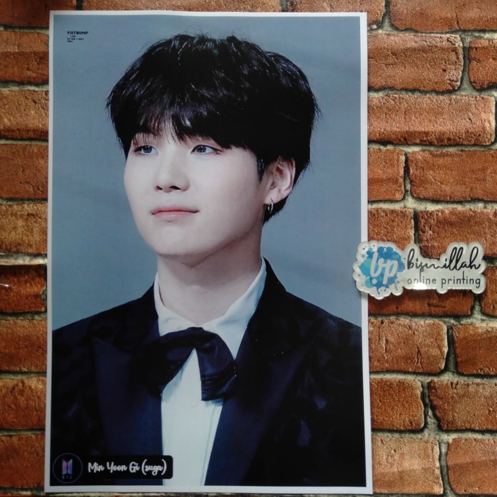 Jual Poster personil BTS (Min Yoon Gi) | Shopee Indonesia