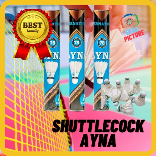 Jual Shuttlecock/Kok 1 Slop Isi 12pcs Ayna Biru Murah | Shopee Indonesia