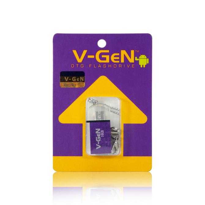 Jual ORIGINAL!!! OTG Flashdrive V-GeN 16GB (USB OTG VGEN) | Shopee ...