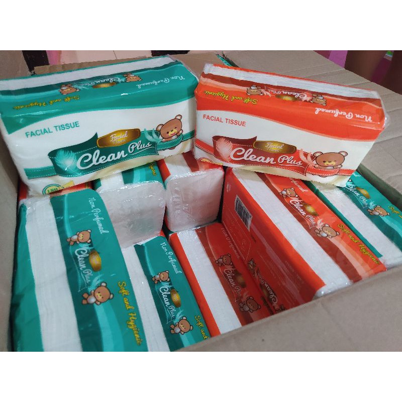 Jual Murah Clean Plus Softpack Tissue 180 sheets | Shopee Indonesia