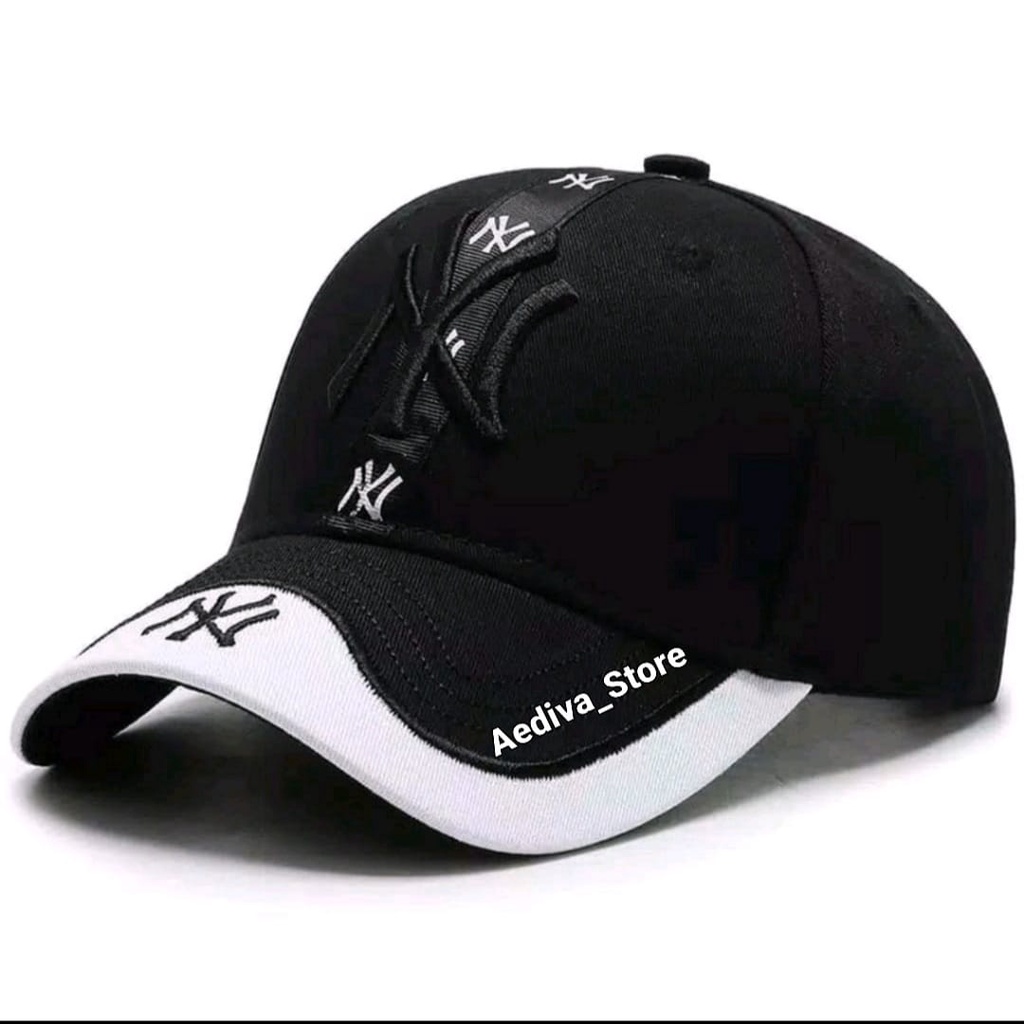 Jual NY New York Topi Baseball Dua warna Best New Item Trendy 4 warna ...