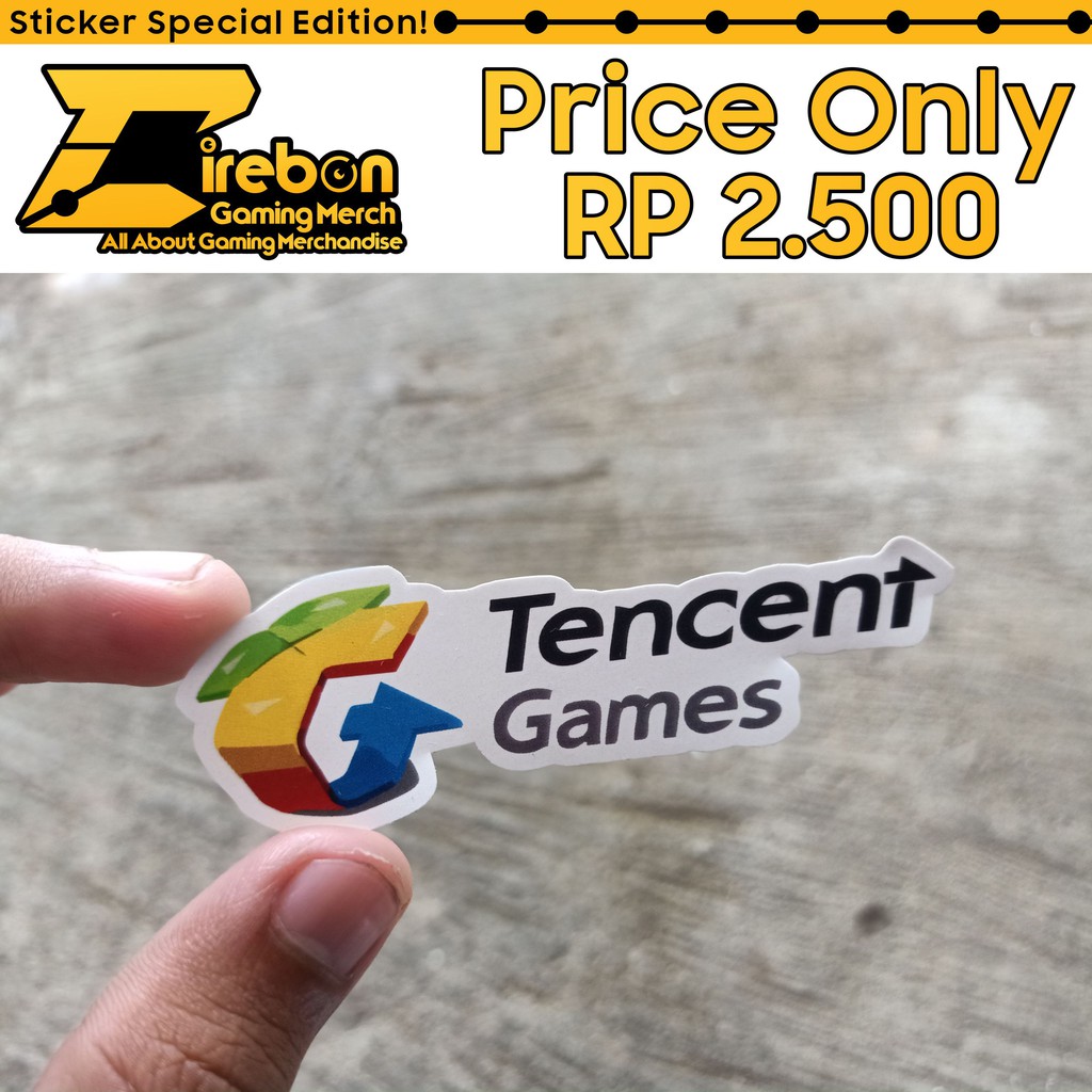 Jual Sticker Stiker Tencent Games Entertainment | Shopee Indonesia